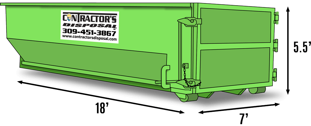 20 Yard Dumpster Rental | Contractor's Disposal, Inc.